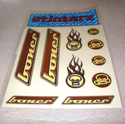 Planche d'autocollants STICKERS ADCAL BONER SKULL | eBay