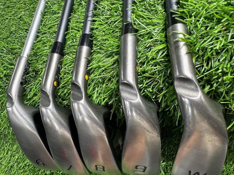 PING - G MAX - Yellow Dot - IRON SET 6-Pw - Graphite - CFS 65 - Senior ...