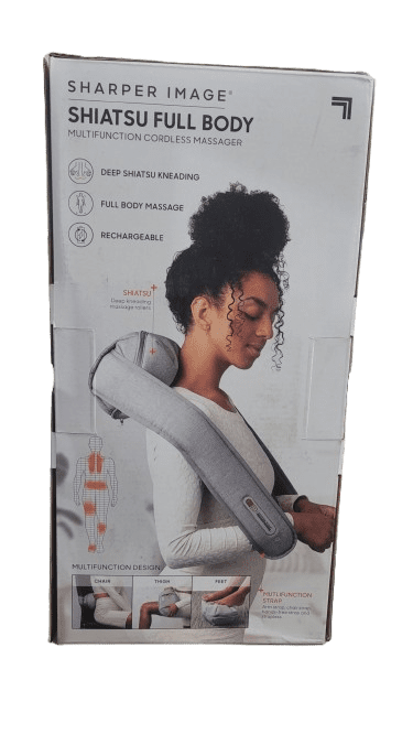 Sharper Image 2-Speed Massager Multi-Function Shiatsu Full Body ...