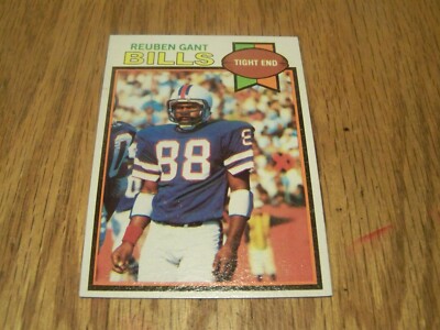 REUBEN GANT 1979 TOPPS FOOTBALL CARD # 358 | eBay