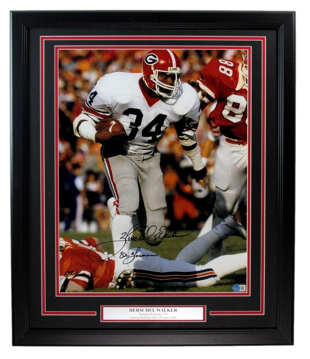 Herschel Walker | Autographed Football Memorabilia & NCAA Merchandise