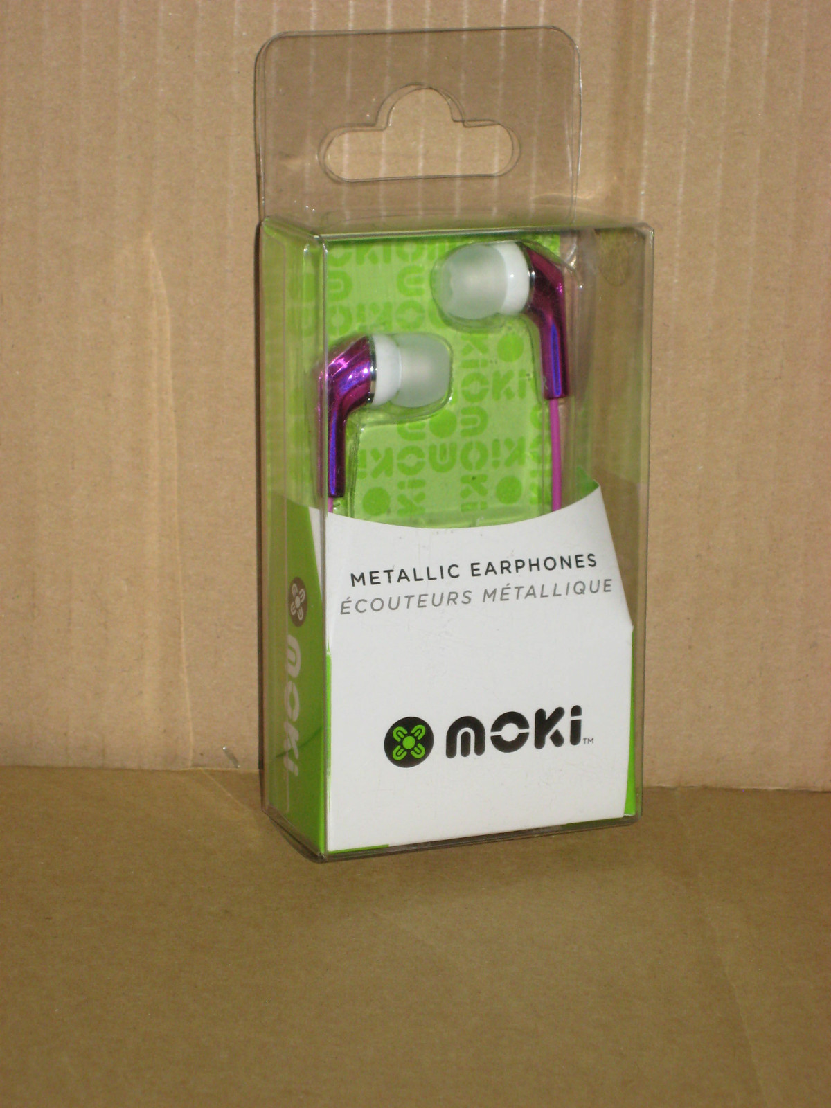 Moki Metallics - Pink earphone Brand New 3.5mm Jack Connection | eBay
