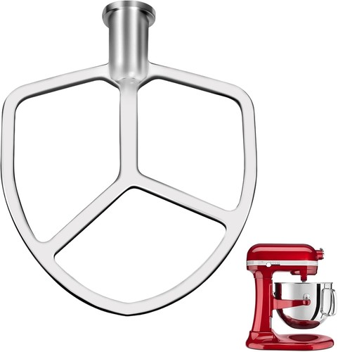 6 Qt Stainless Steel Flat Beater for KitchenAid KV25 KP26 Pro 600 Mixer ...