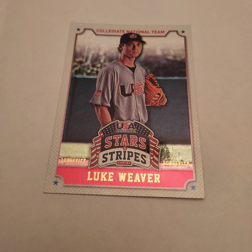 2015 panini USA baseball card stars & stripes Luke Weaver #68 | eBay