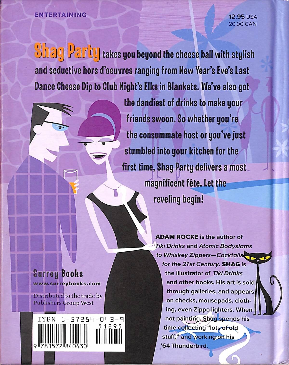 "Shag Party: Cocktails And Appetizers To Seduce And Entertain" 2001 ...