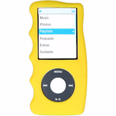 Hand Grip Silicone Sleeve for 4th Generation iPod Nano (Yellow) | eBay