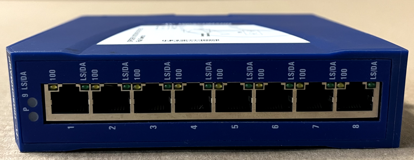 HIRSCHMANN SPIDER II 8TX/IFX-ST EEC Rail Switch | eBay