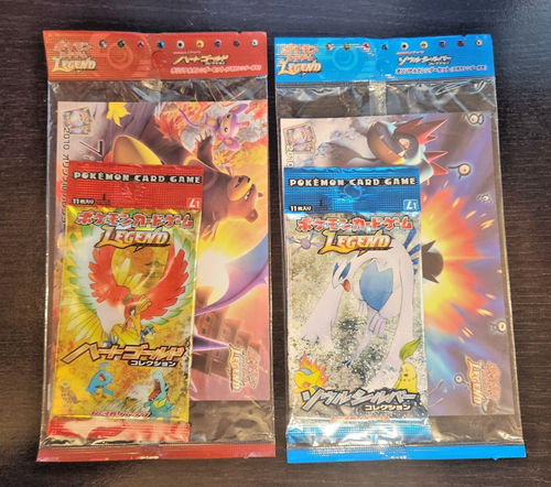 Pokemon Japanese HGSS Heartgold Soulsilver Sealed Postcard Booster ...