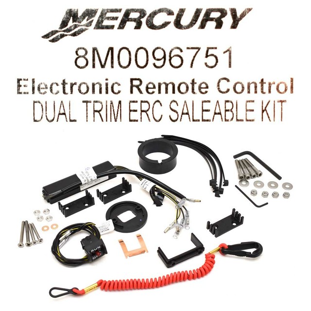Mercury Marine Electronic Remote Control Dual Handle 8M0096751 for sale ...