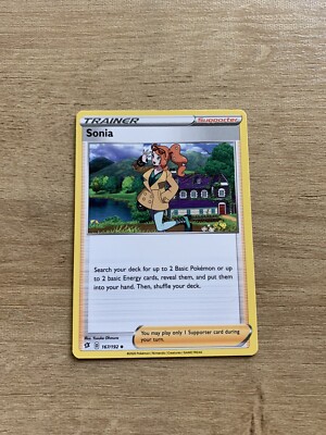 Pokémon TCG Rebel Clash: Sonia (167/192) - Uncommon - Near Mint | eBay