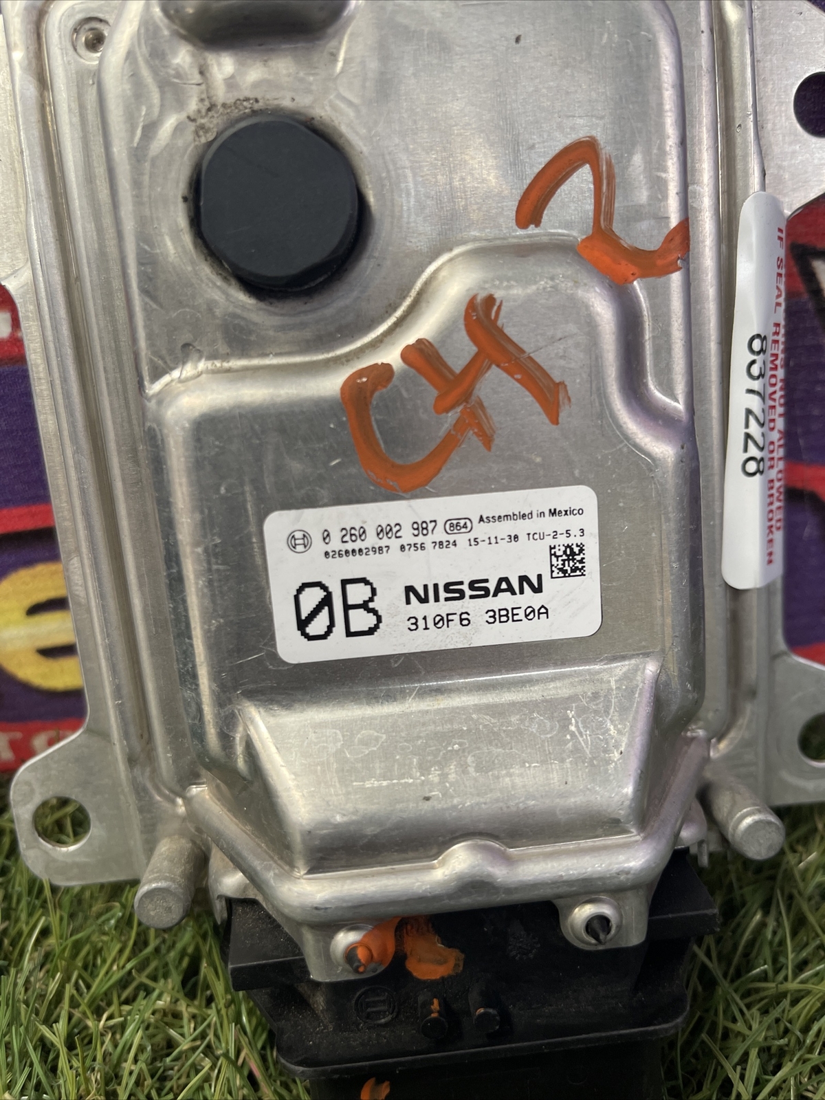 14-16 Nissan Sentra 310F6 3BE0A TCM TCU Transmission Control Module ...