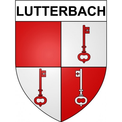 Lutterbach 68 ville Stickers blason autocollant adhésif | eBay