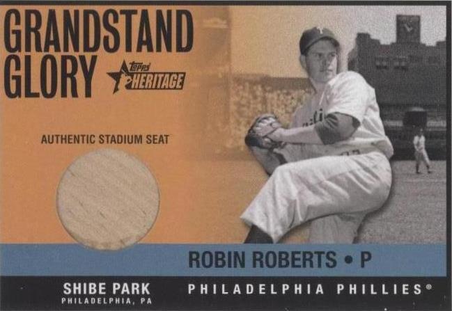 2001 Topps Heritage - Grandstand Glory Robin Roberts #THGG-RR (MEM) for ...