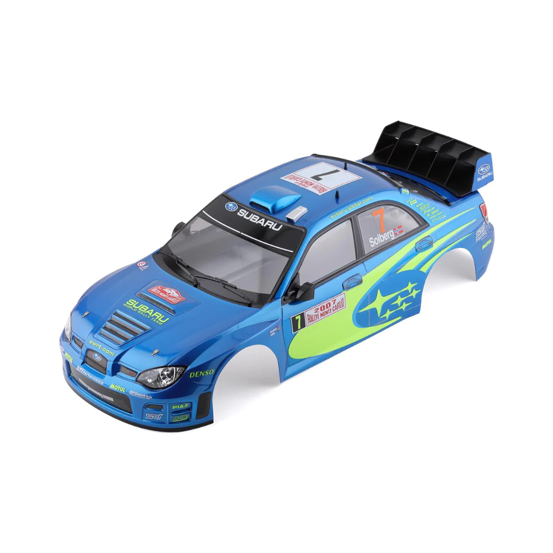 Killerbody 2007 Subraru Impreza WRC 1/10th Scale RC Blue Painted Body ...