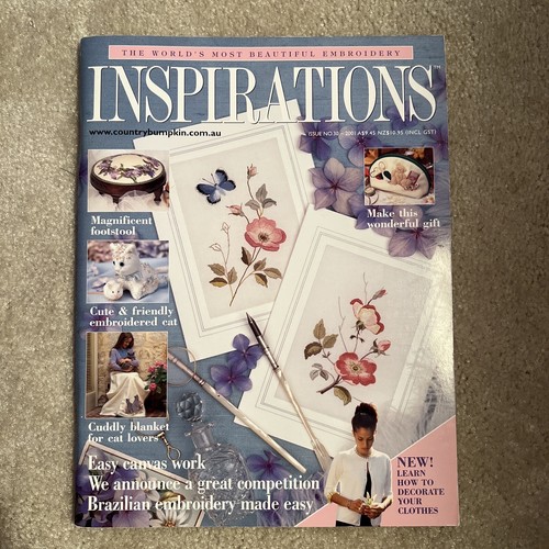 Inspirations Embroidery Magazine 1999 Issue 24 With Patterns Bear ...