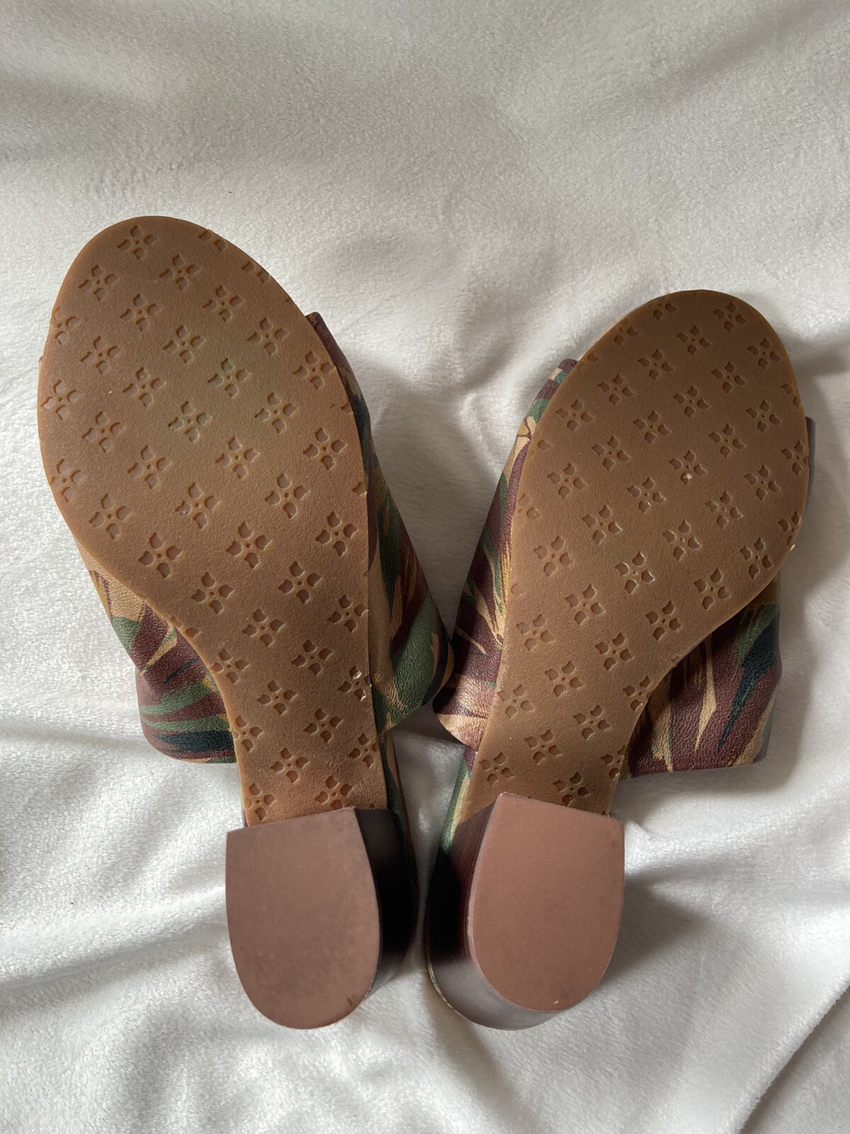 Patricia Nash Women Block Heel Mule Slide Sandals Sz6… - Gem