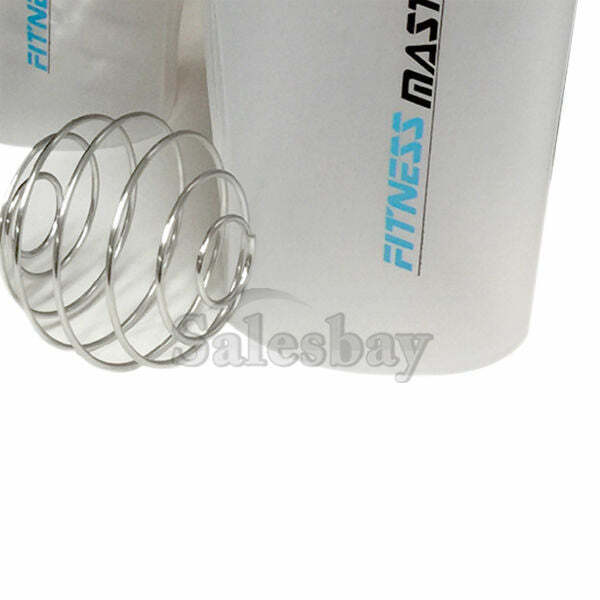 3X Gym Protein Supplement Drink Blender Mixer Shaker Shake Ball Bottle ...