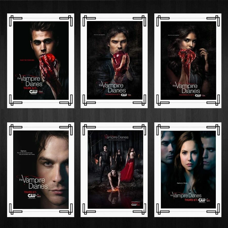 Vampire Diaries Season 5 Poster Damon