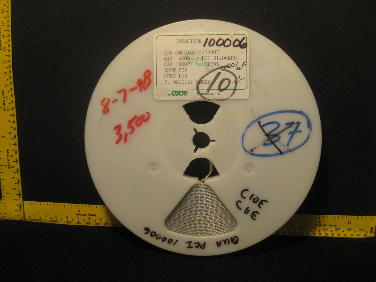 GMC21CG102J5ONE Cal-Chip 1000PF 5% 50V Capacitors Reel of 3500+/- | eBay