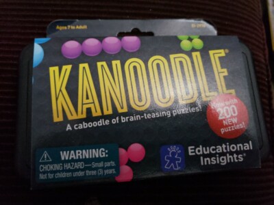 Kanoodle 3D Brain Teaser Puzzle Game, Featuring 200 Challenges, Gift ...