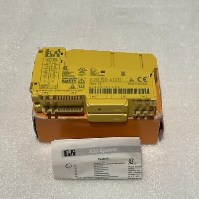 B&R X20SO4120 Rev. I3. / X20 SO 4120 / X20 S0 4120-(NEW IN BOX) | eBay
