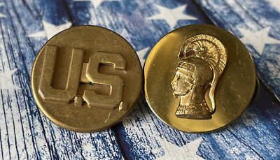 Authentic WW2 US WAC WAAC Women's Army Auxiliary Corps Enlisted Collar ...