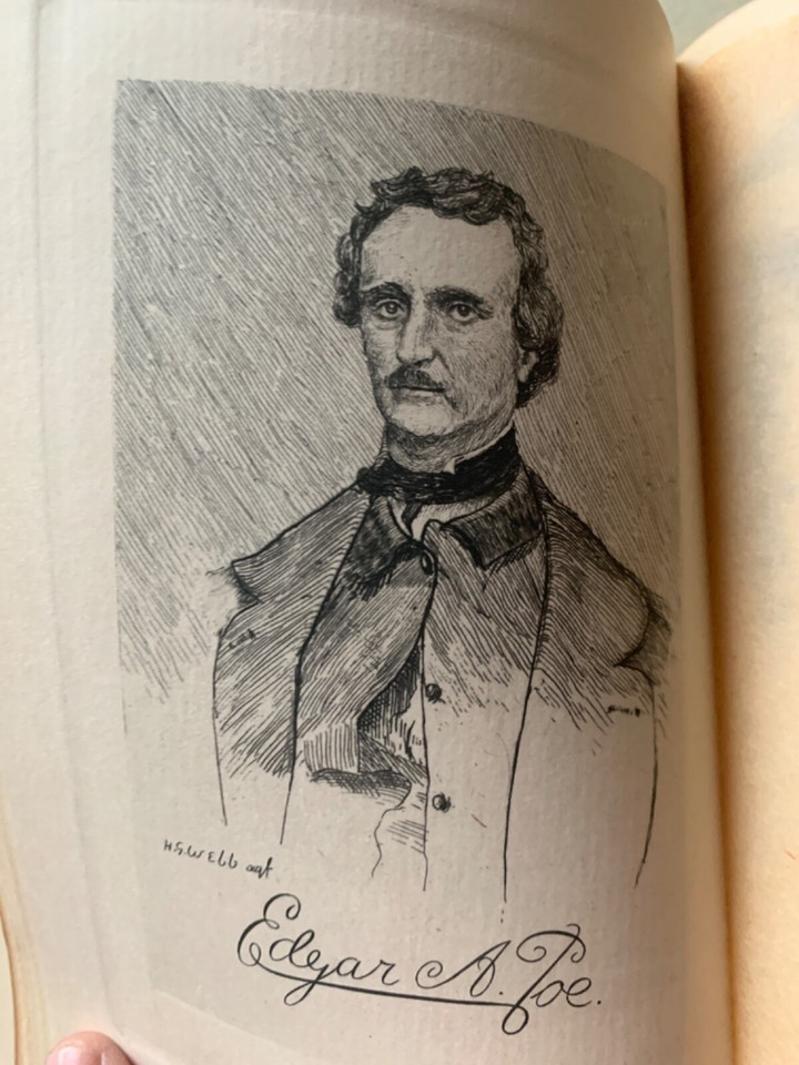 RARE 1895 8 Volume Edgar Allan Poe WORKS Beautiful Set Short Stories ...