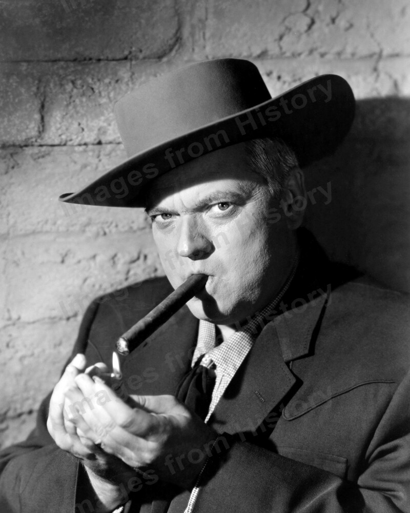 8x10 Print Orson Welles Man in the Shadow Directed by Jack Arnold 1958 ...