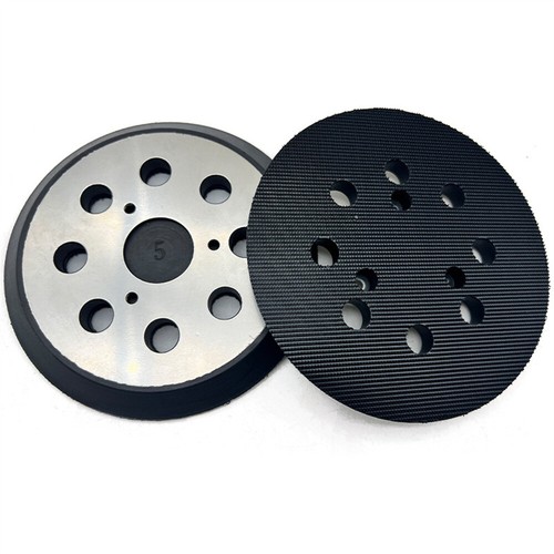 5 Inch 8 Hole Hook and Loop Sander Pad with Metal Backing Replacement ...