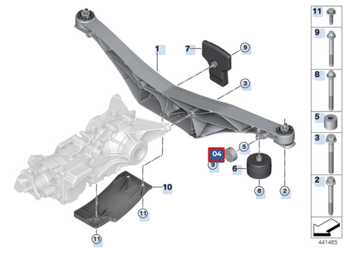 Genuine BMW 2010-2024 BMW - Engine Bracket Damper 22-32-6-872-625 for ...