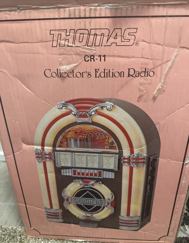 Thomas Collector's Edition CR-11 Jukebox Radio Cassette Player | eBay