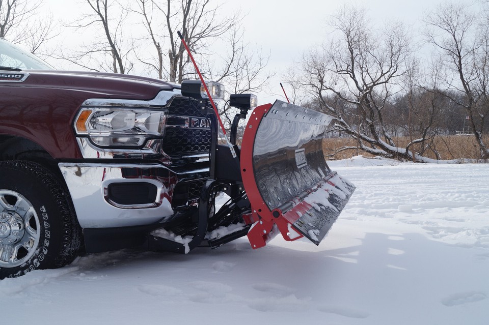 Hiniker 9' Reversible C-Plow Trip edge Heavy Duty Poly MB Commercial ...