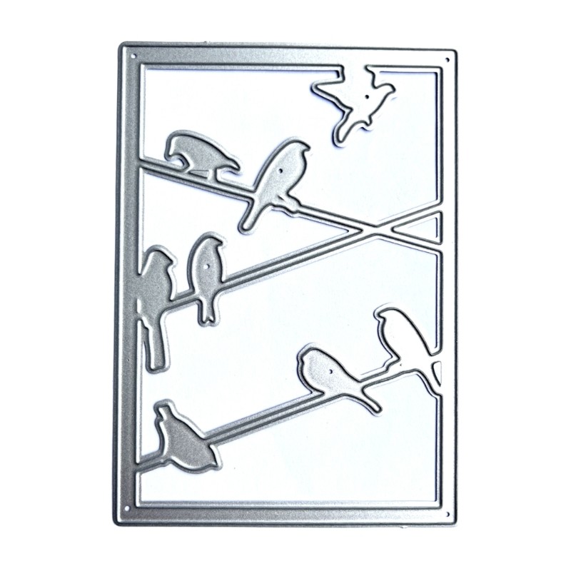Bird Metal Cutting Dies Stencil Embossing Tool DIY Paper Cards Album ...