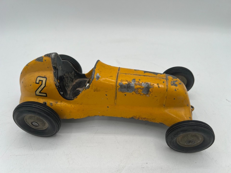 Vintage L.M. Cox Mfg. Co. #2 Yellow THIMBLE DROME SPECIAL TETHER CAR | eBay