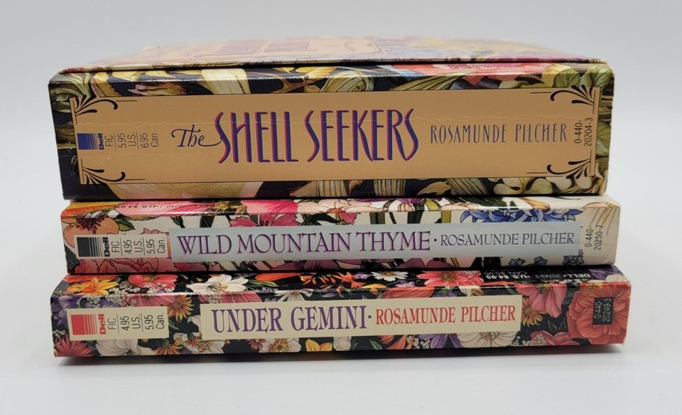 Three Books by Rosamunde Pilcher Shell Seekers Under Gemini Wild ...