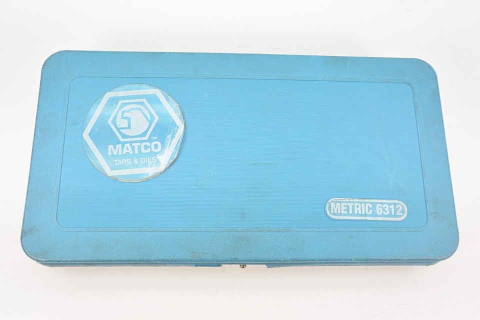 Matco Tools 42pc Metric Tap & Die Super Set No. 6312 – Complete - Made ...