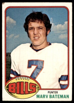 1976 Topps Marv Bateman Football Cards #414 | eBay