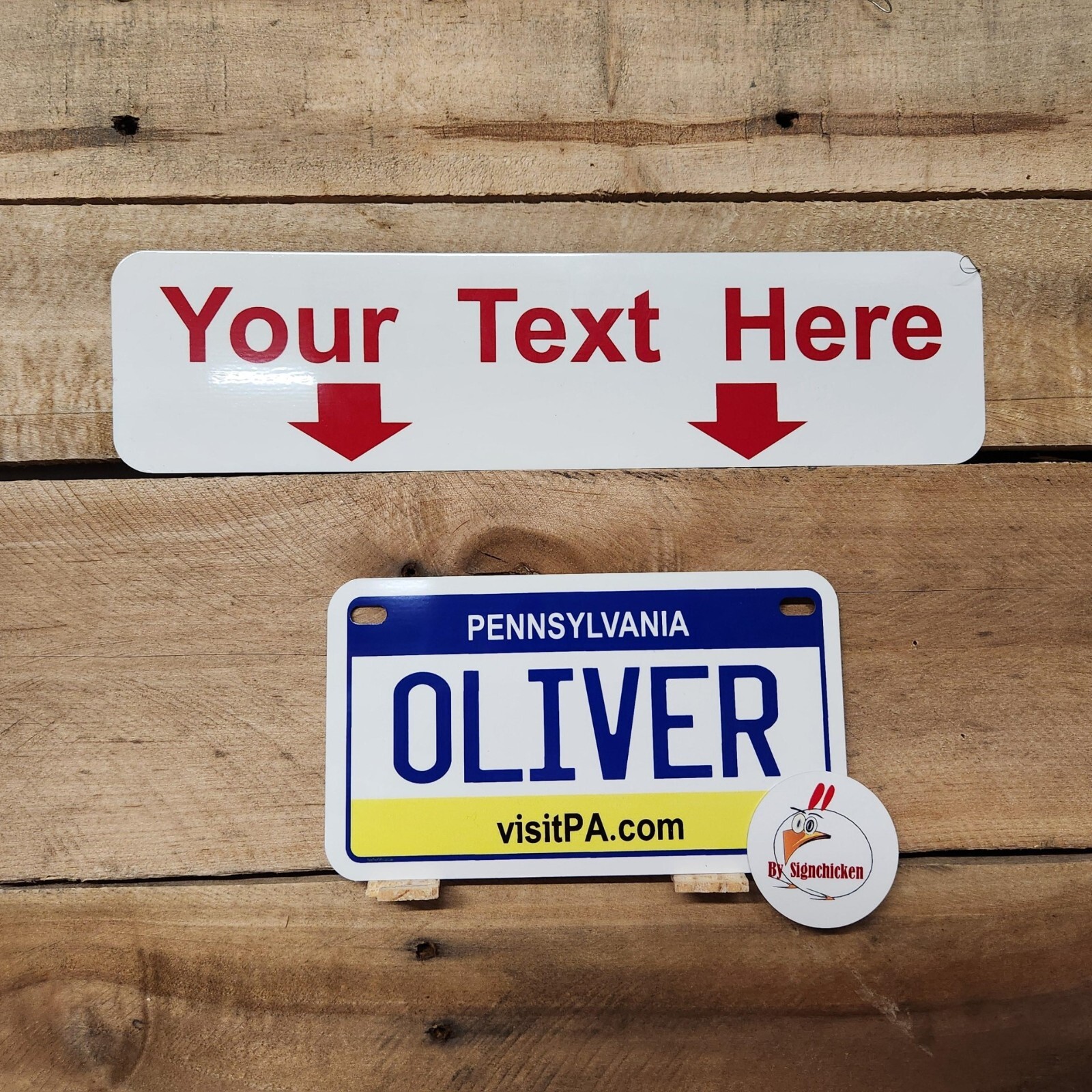 Custom Personalized License Plate PENNSYLVANIA, PA, ALUMINUM ...