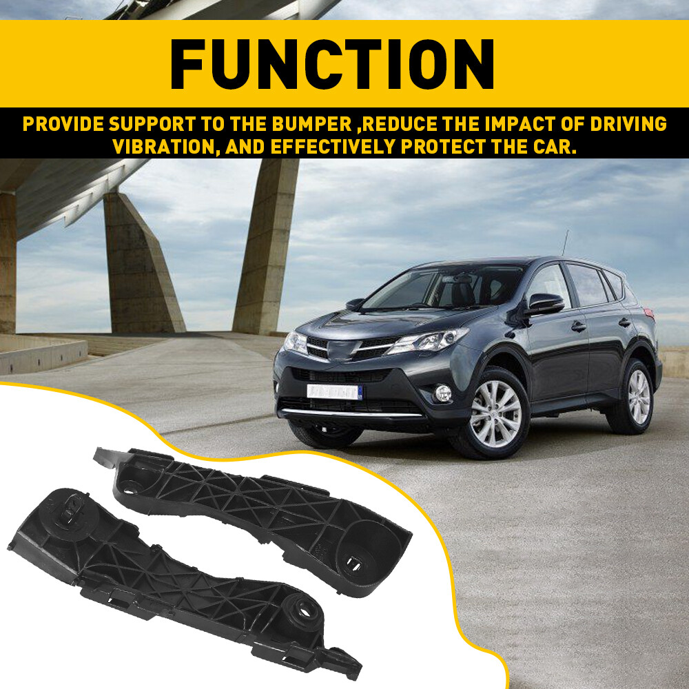 2X Bumper Bracket For 2006-2012 Toyota RAV4 Side Cover Reinforcement ...
