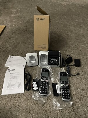 AT&T BL102-2 DECT 6.0 2-Handset Cordless Phone w/ Smart Call Blocker | eBay