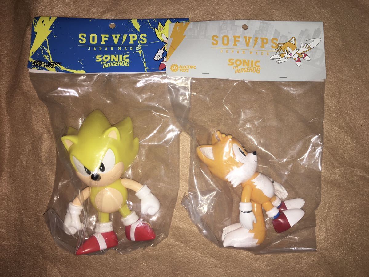 Lot 2 Set SEGA Super Sonic & Tails Sofvips New Unopened Figure JAPAN JP | eBay