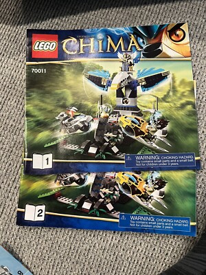 Lego 70011 Legends Of Chima Eagles Castle Building Instruction Manual ...