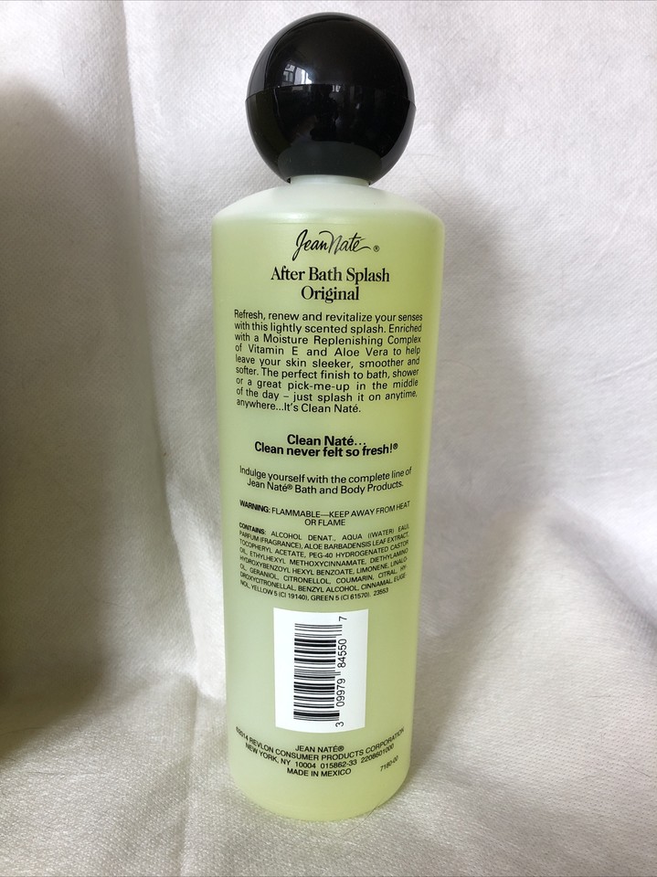 Jean Nate after bath splash for women by Revlon 30 oz original new ...