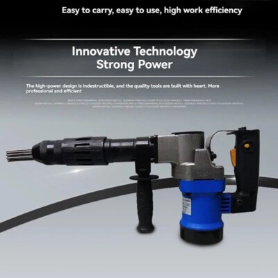 220v Electric Rust Remover Handheld Rust Removal Gun Needle Rust ...