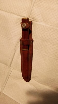 vintage sharp brand DF 60 Fillet Knife W/Leather Sheath | eBay