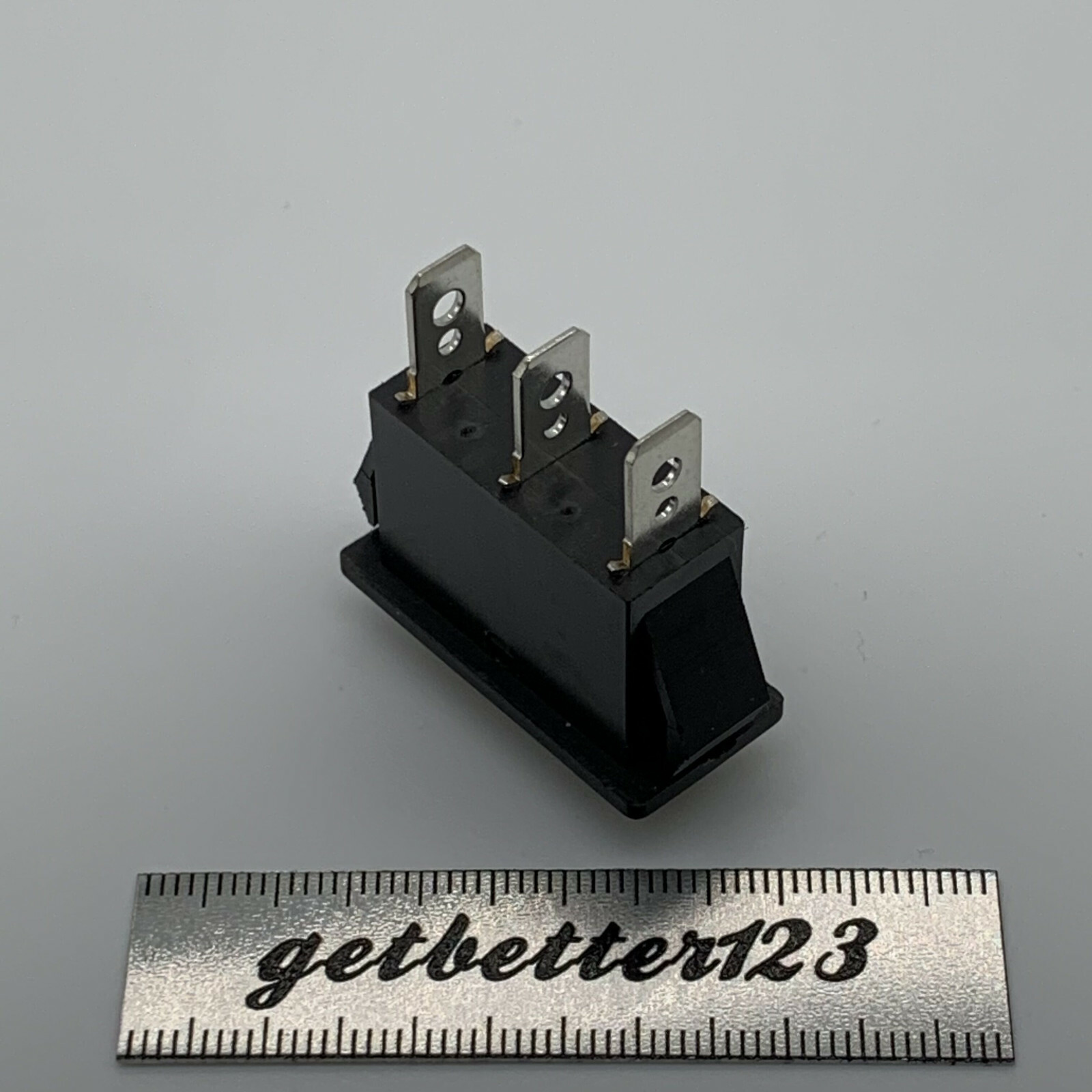 1pc JD03-F1 KCD4-3NC Bilateral self-reset rocker switch 3-pin automatic ...