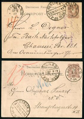 Berlin, 1887, RP 6, Brief | eBay.de