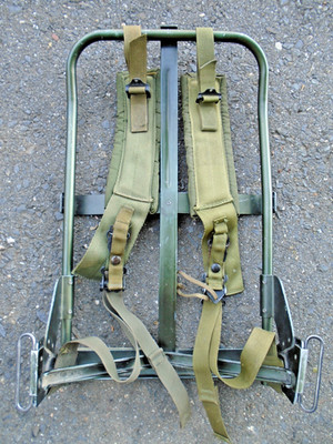 USGI LC-1 LC-2 Alice Pack Frame w/ OD Green Shoulder Straps | eBay