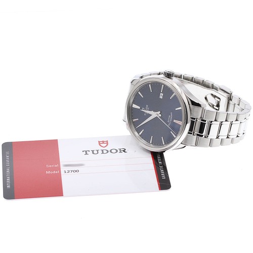 Tudor 12700 Style Date Automatic Men's Watch Warranty Card 41mm Round ...