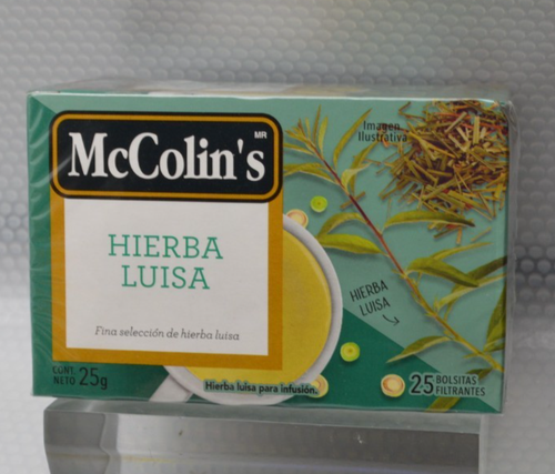Mc Colin's Hierba Luisa 25 tea bags - 25g. Lemongrass from Peru | eBay